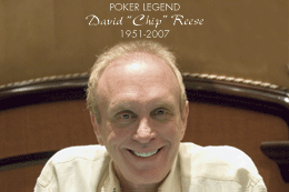 Poker Players Take Note: Chip Reese has passed > General Discussion ...